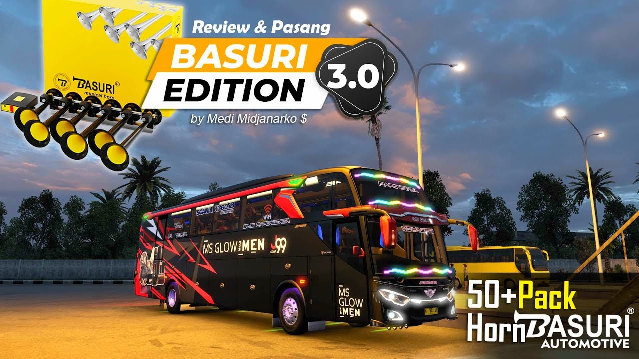 Review Basuri Pack v3.0 ‼️🔥 50+ Horn Basuri di ETS2 - YouTube