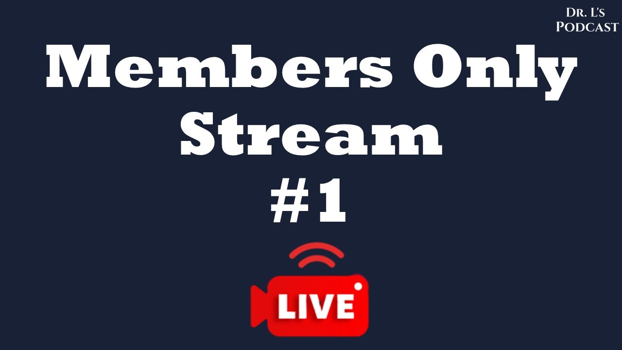 Members Only Live Stream #1 - YouTube