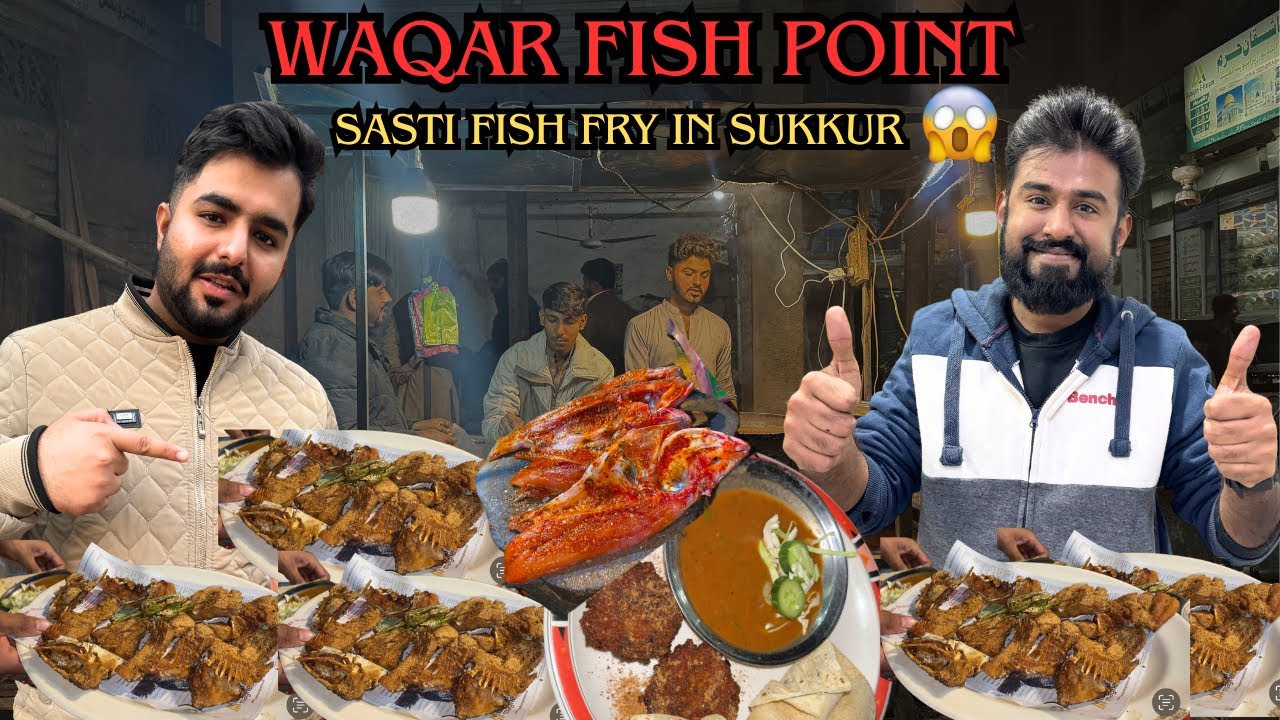 Fish Fry And Chapli Kabab ||| A Perfect Combo for Foodies ||| Sasti ...