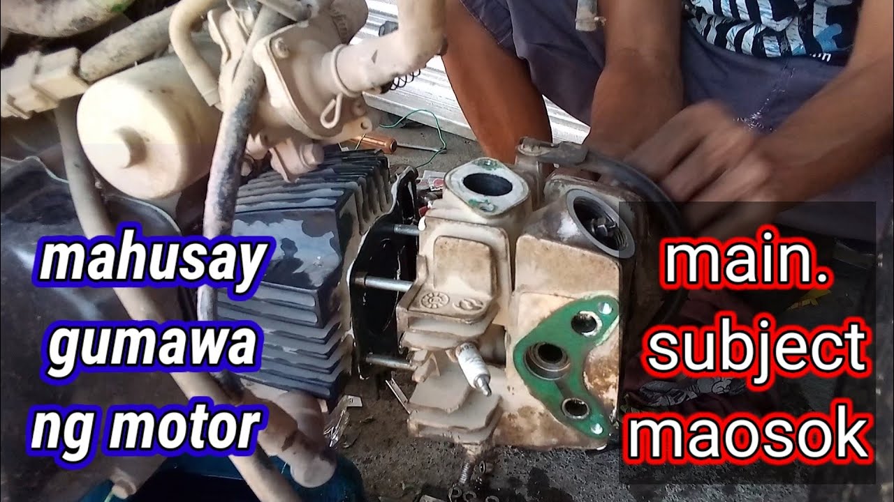 (motor)PAANO GINAWA ANG ISANG MOTOR NA MAOSOK. - YouTube