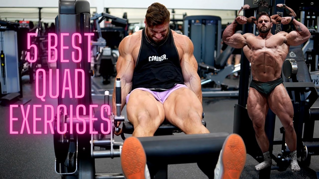TOP 5 QUAD EXERCISES FOR HUGE LEGS - YouTube