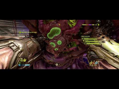 Doom Eternal - Cultist Base Slayer Gate (Nightmare) - 3440x1400, RTX ...
