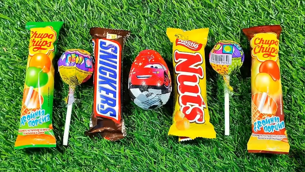 Satisfying asmr chocolate candy and lollipops unboxing videos #asmr # ...