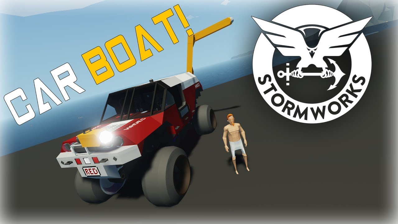 RESCUE CAR! - Stormworks: Build and Rescue - Showcase! - YouTube