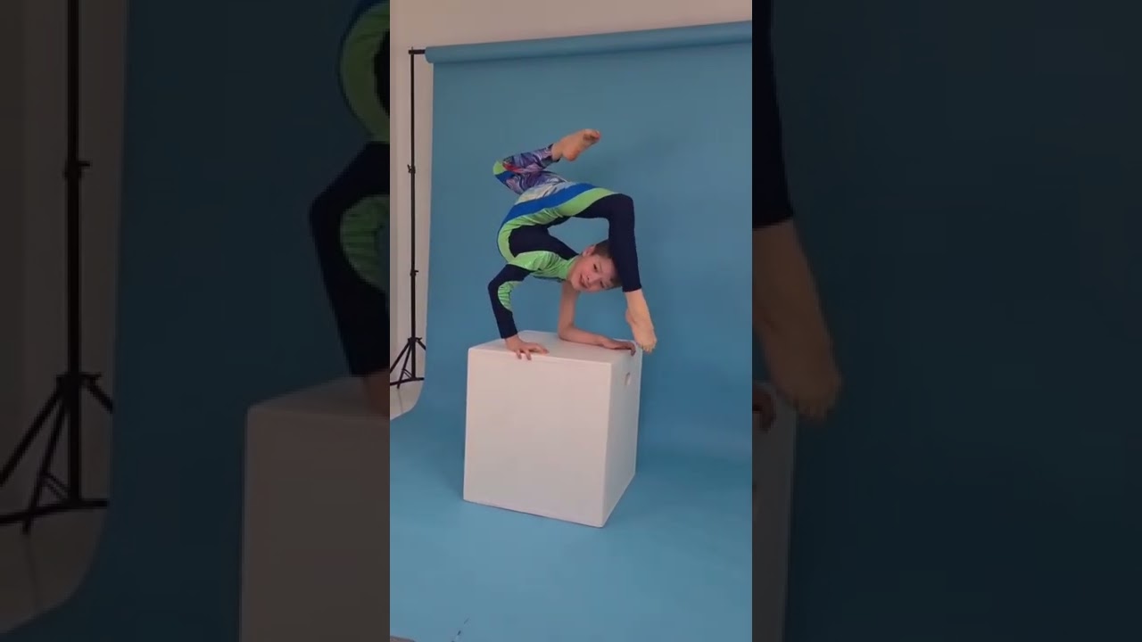 The types of contortion poses and tricks can be frontbending, - YouTube
