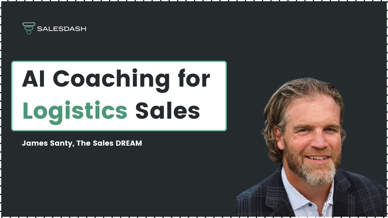 AI Coaching for Logistics Sales With James Santy - YouTube