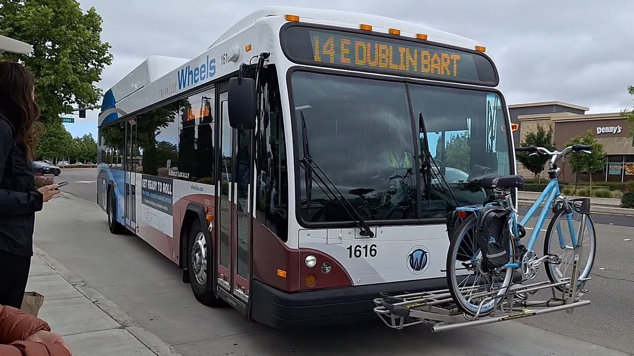 Tri-Valley Wheels: 2016 Gillig BRT 40' #1616 on 14 East Dublin ...
