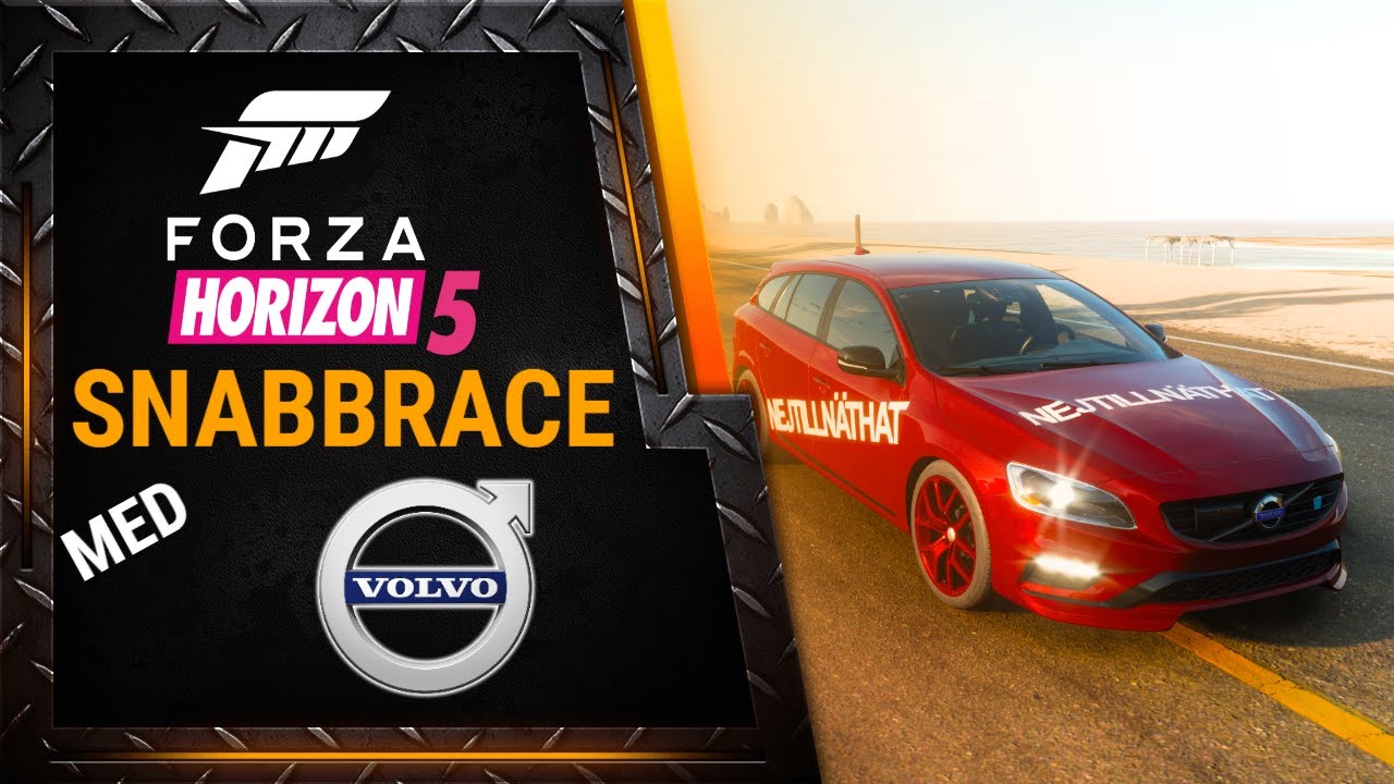 SCHYST RACE MED VOLVO V60 POLESTAR! | FORZA HORIZON 5 (SNABBRACE) - YouTube