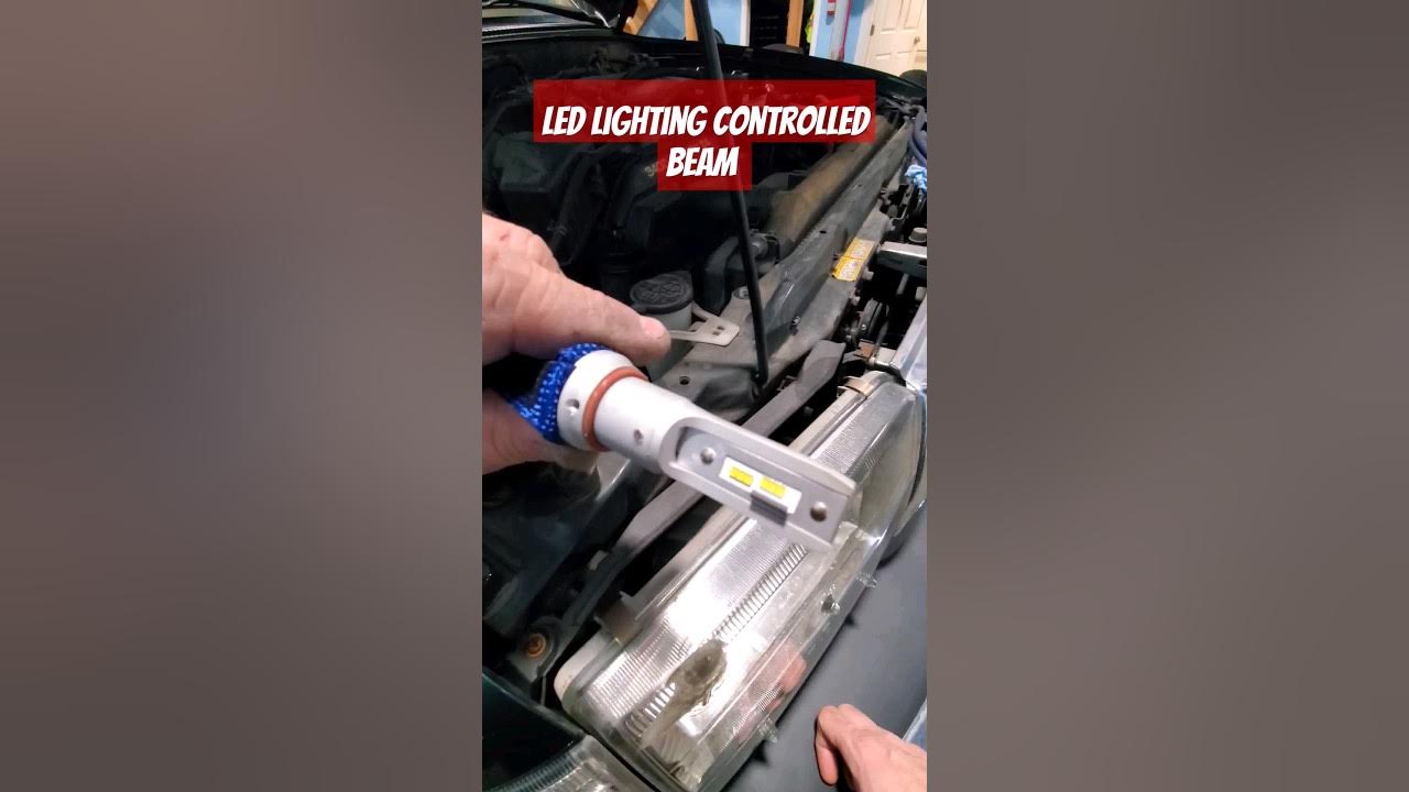 Installing proper LED headlight bulbs (correct orientation and aiming) #LED #ledheadlamp - YouTube