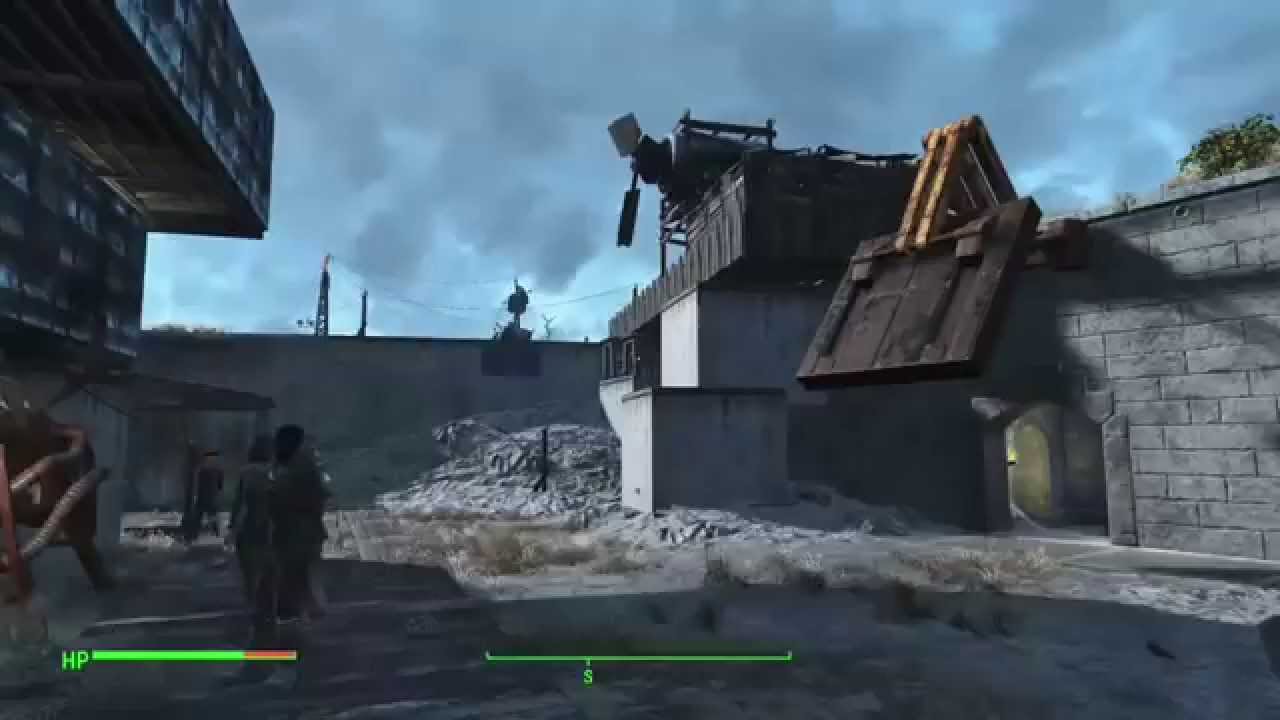 Fallout 4: Castle/Bunker Build! - YouTube