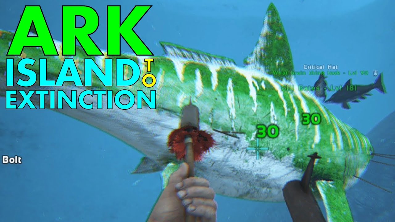 [72] High Level Shark Taming! The Underwater Strategy! (ARK Island To ...