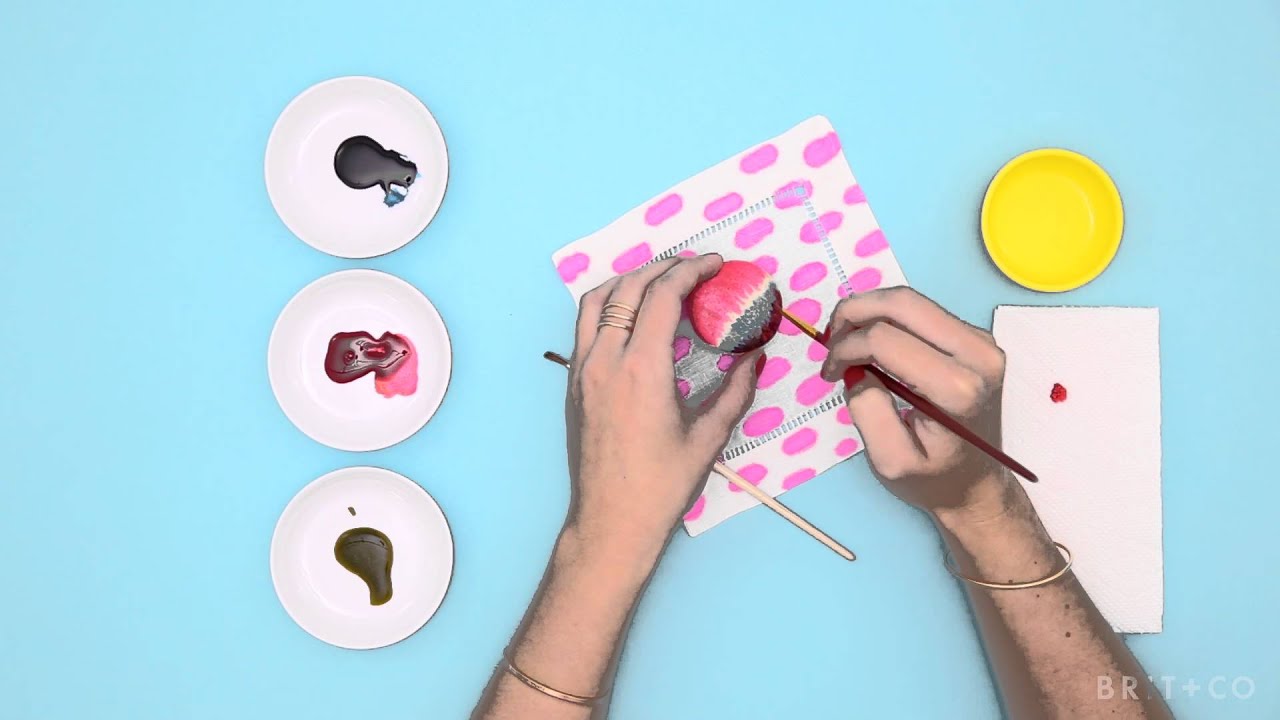 How to Make Painted Macarons - YouTube
