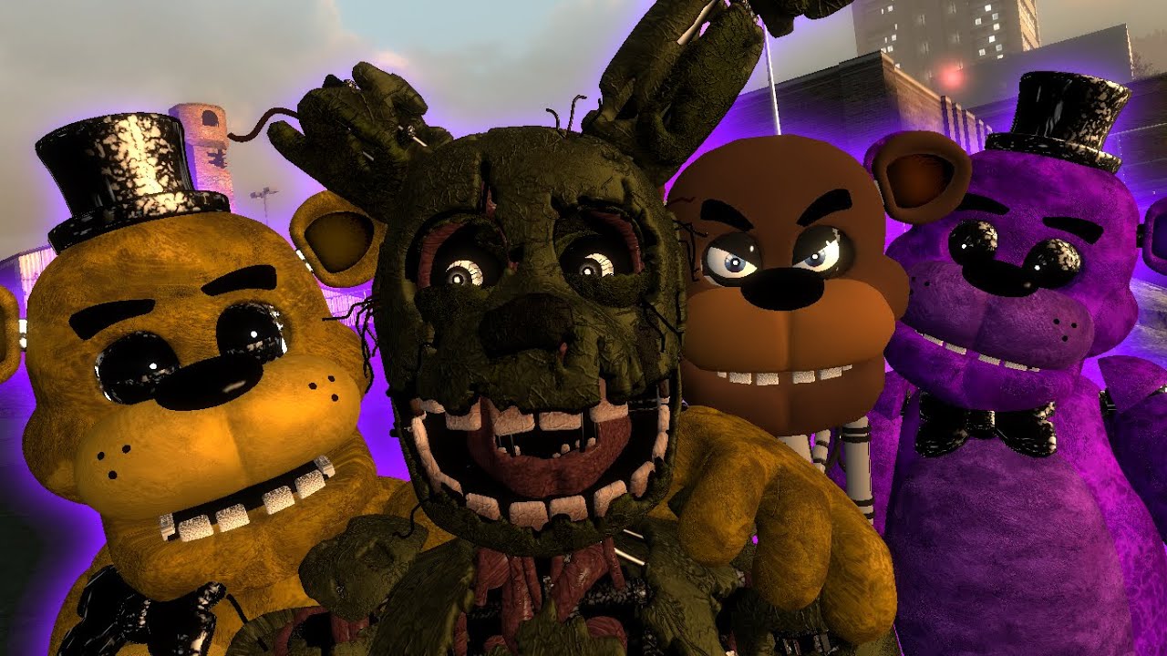 SpringTrap and Golden Freddy go Bonding (Gmod FNaF RP) - YouTube