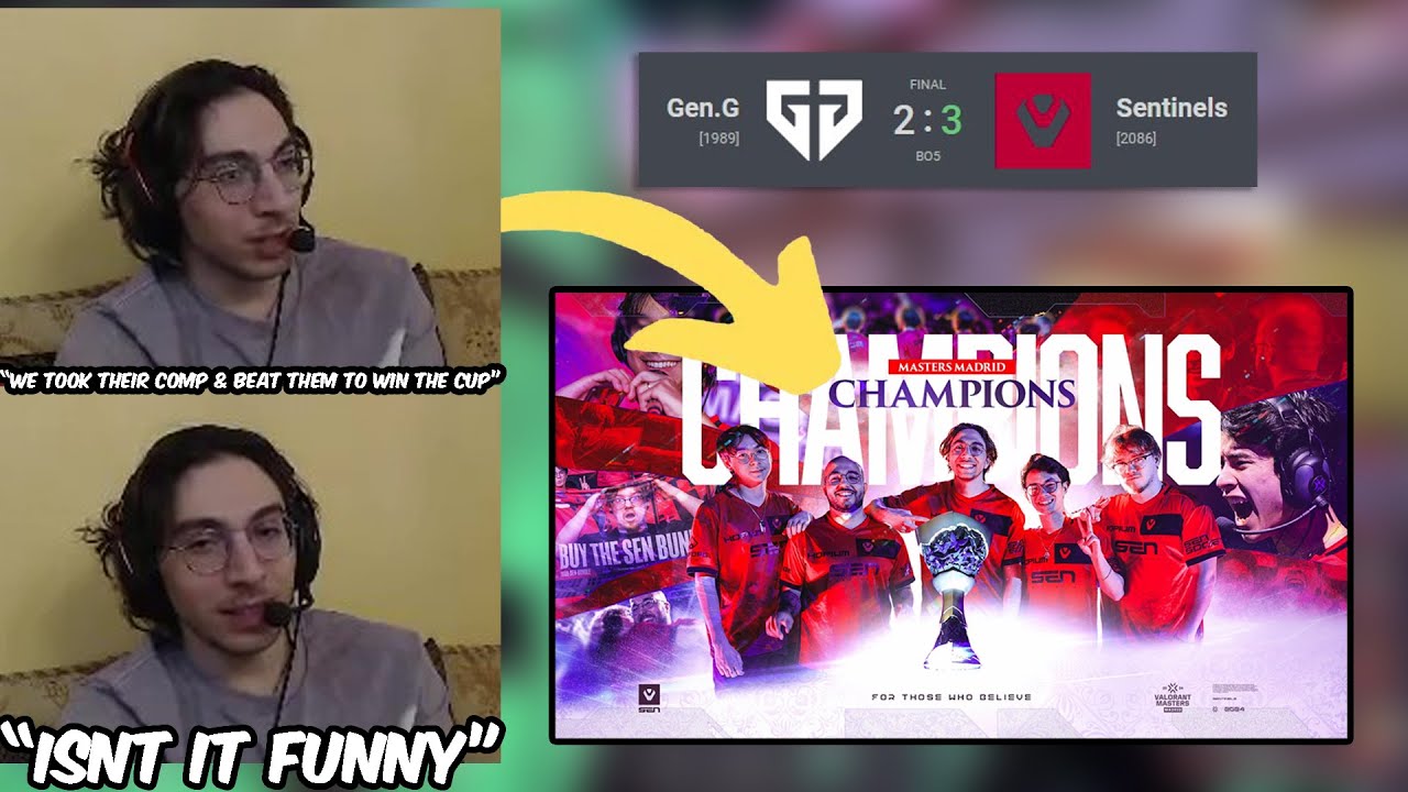 Sen Johnqt On Taking GEN.G Icebox COMP & Beating them to Win Masters ...