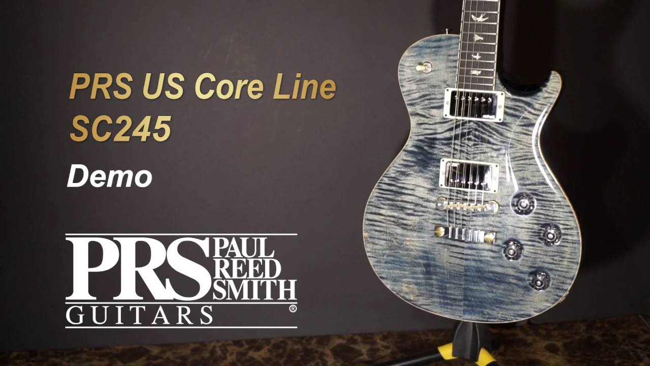 [MusicForce] PRS SC245 Model - Demo - YouTube