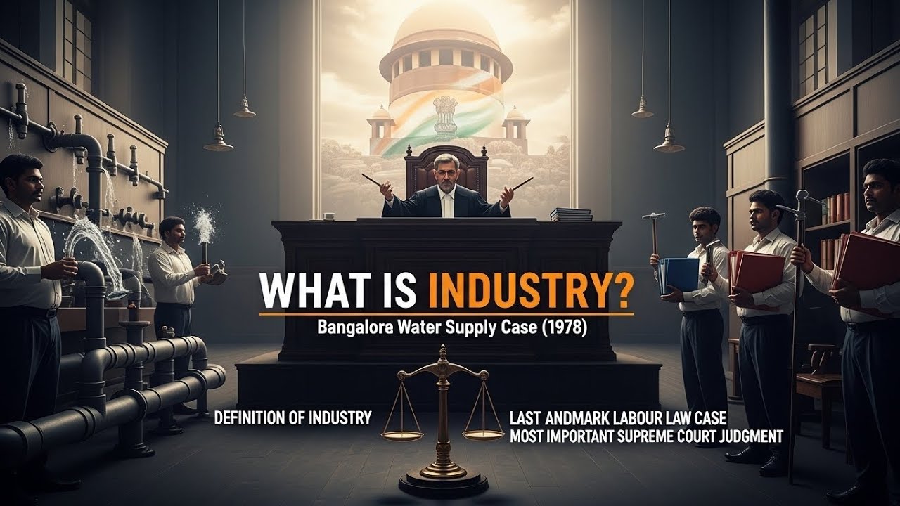 Bangalore Water Supply v. A. Rajappa (1978) | Definition of Industry ...