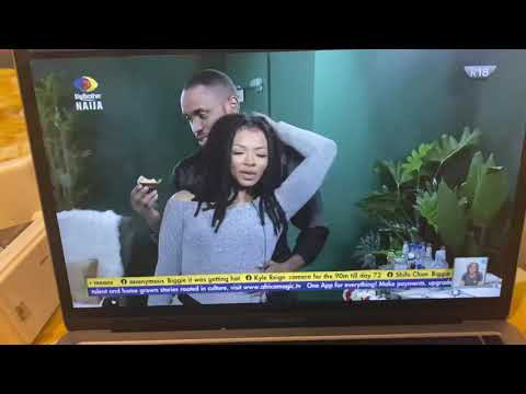 #bbnaija Emmanuel and Liquorose dancing 💃 romantic dance Angel scream call 4 biggie