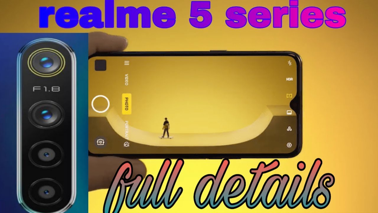 Realme 5 and 5 pro full specifications in details and look - YouTube