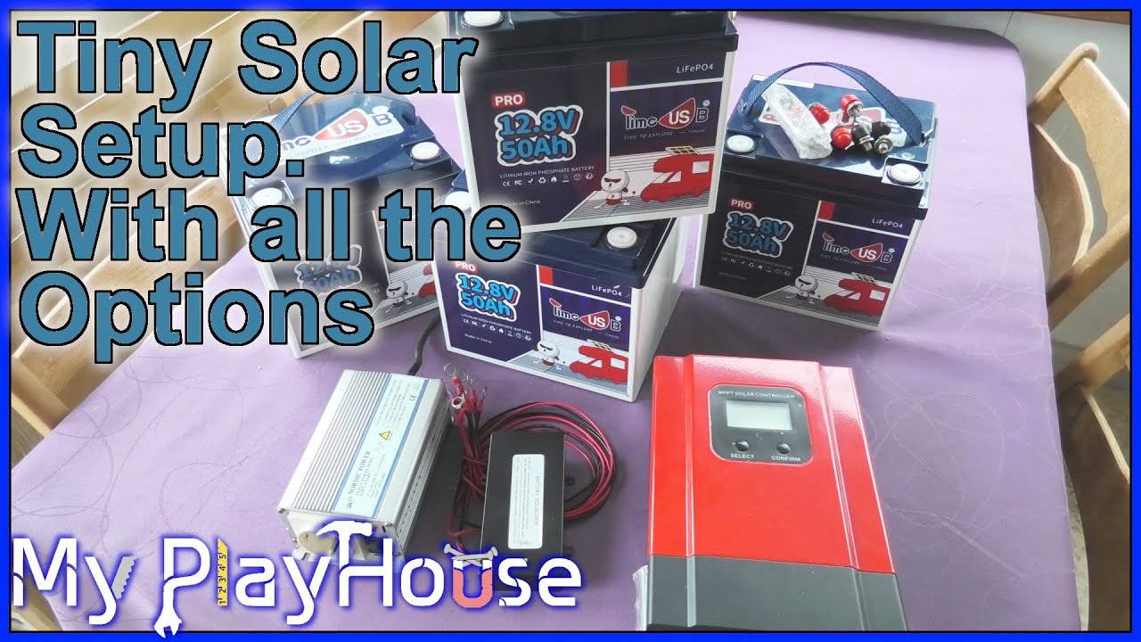 DIY 12/24/36 or 48volt Tiny, but Highly Expandable Solar Setup - 1316 ...
