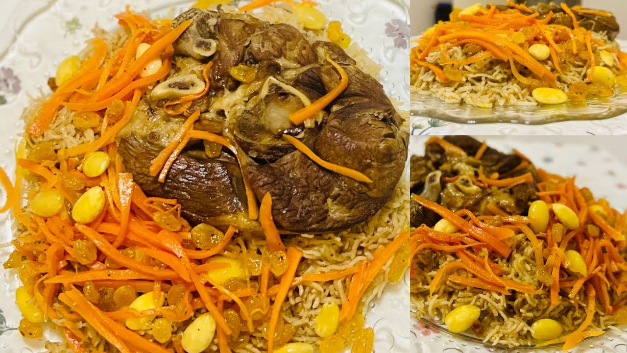 Kabuli Pulao Recipe | Afghani Pulao | Qabili Pulao - YouTube