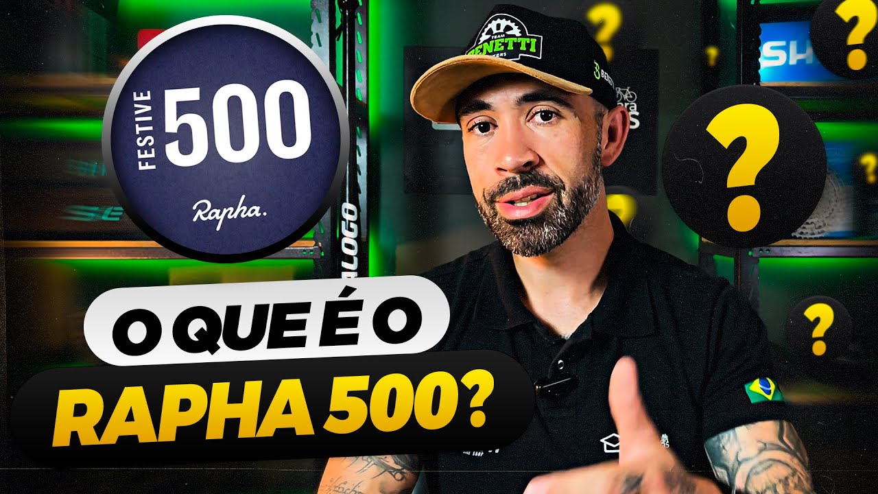 O QUE É RAPHA FESTIVE 500? POR QUE TODO MUNDO ESTA FALANDO DISSO? PEDAL DE NATAL E ANO NOVO 500 ...