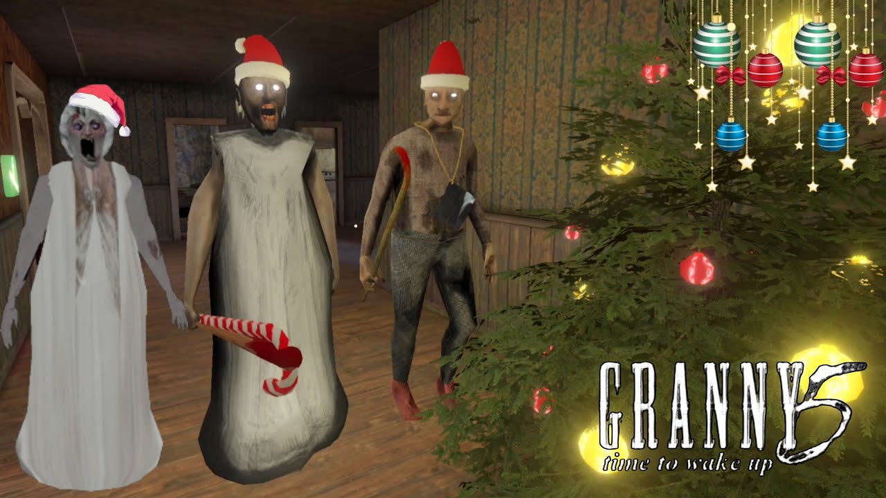 Granny 5 Christmas Update Full Gameplay - YouTube