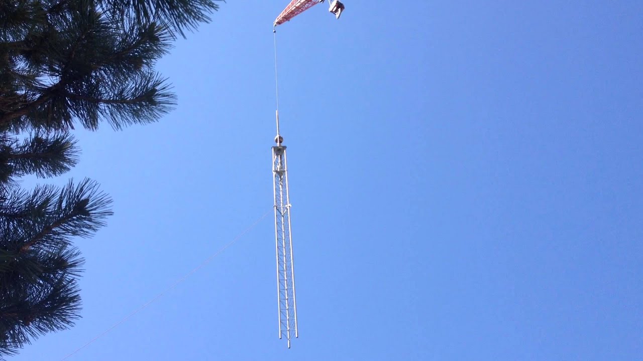 Tower coming down 2 - YouTube