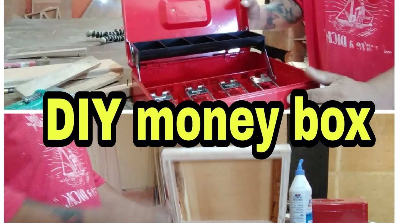 DIY money box - YouTube