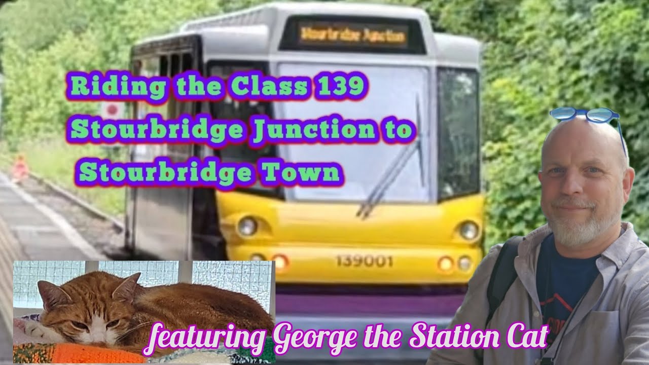 Riding the super cute class 139 ~ featuring George the Station Cat ...