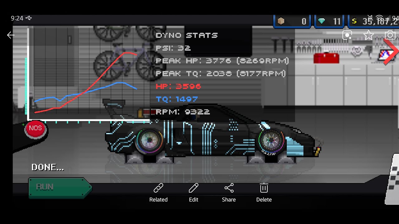 One of the Fastest tunes in Pixel Car Racer!!!! - YouTube