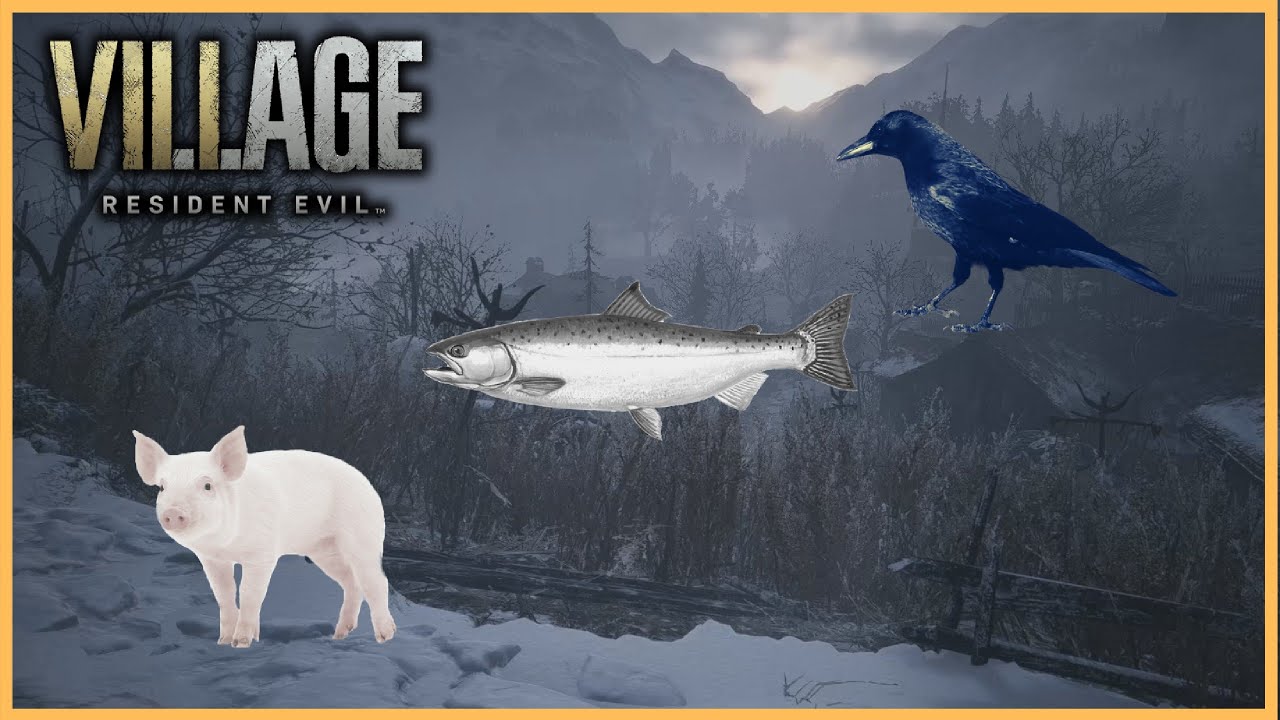 How To Find All 3 Rare Animals! Resident Evil Village - YouTube
