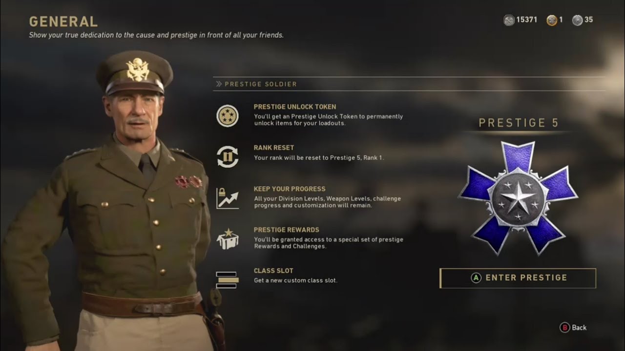 Call Of Duty WWII Prestige 5! - YouTube