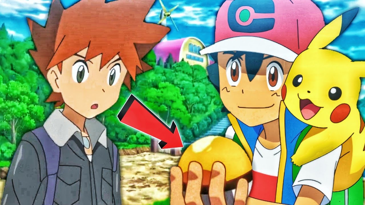 GS Ball Return🤩?Ash and Gary New mission?GS Ball untold story|Pokemon ...