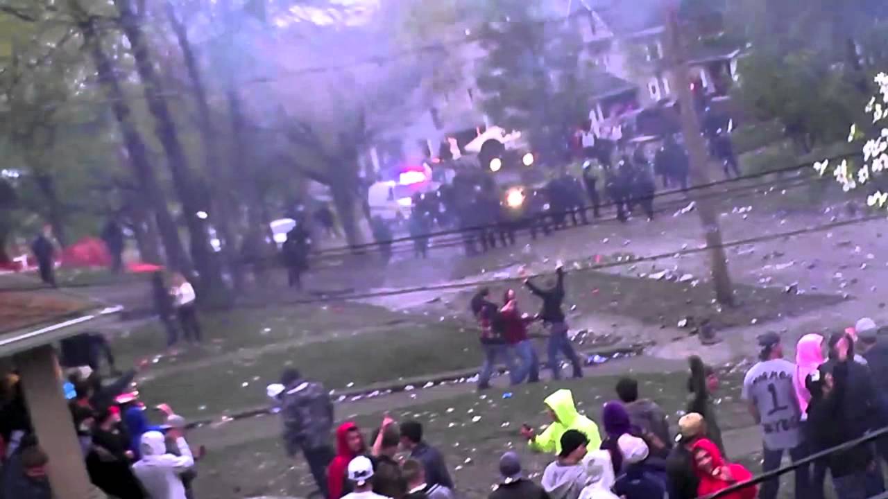 College Fest 2012 KENT STATE RIOT! - YouTube