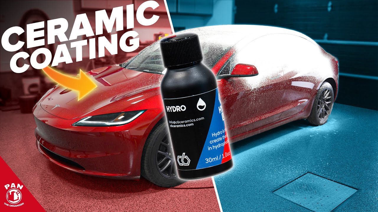 Ultimate Tesla Model 3 Detail: From Wash to Ceramic Coat! - YouTube