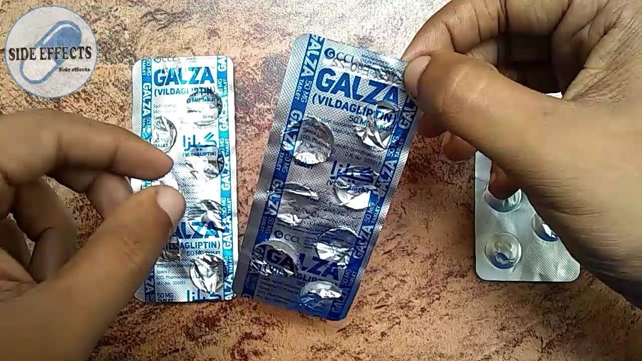 Dangerous side effects of GALZA (VILDAGLIPTIN) 50mg tablet in Urdu by ...