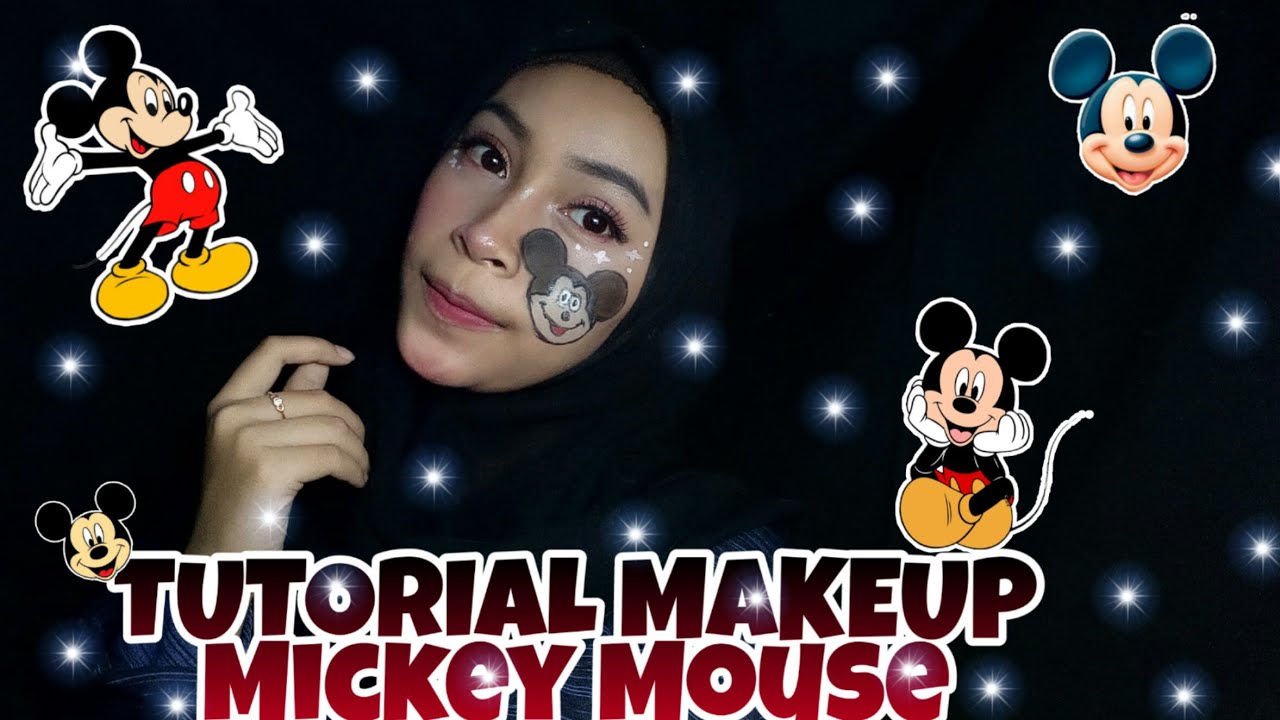 TUTORIAL MAKEUP MICKEY MOUSE. - YouTube