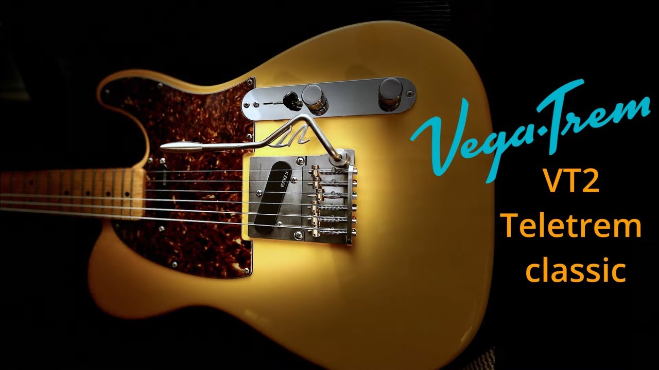 A Bigsby alternative?? The Vegatrem VT2 Teletrem classic | Jonathan Koh ...