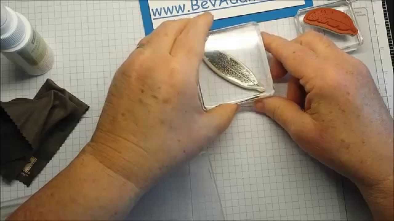 Keeping it Clean! Tips for Clear-Mount Blocks - YouTube