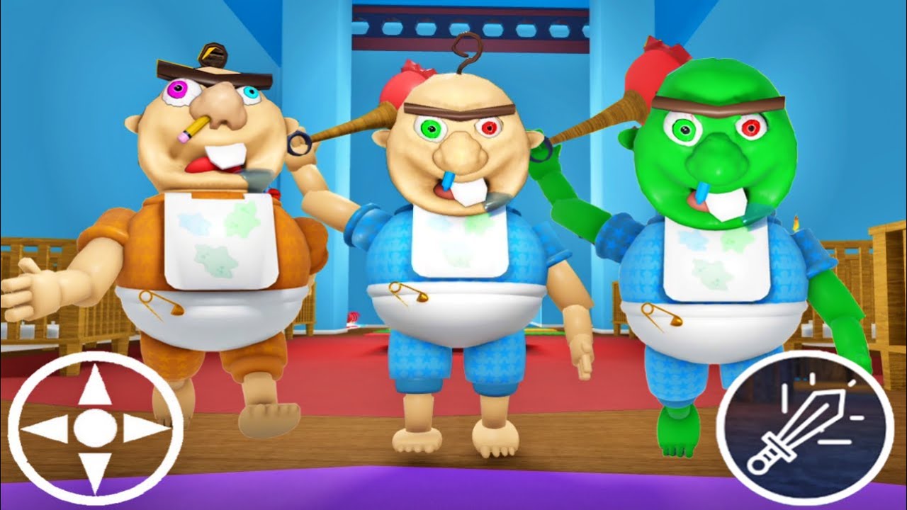 Playing As ZOMBIE BABY BOBBY'S MORPH in Baby Bobby's Daycare New Update ...