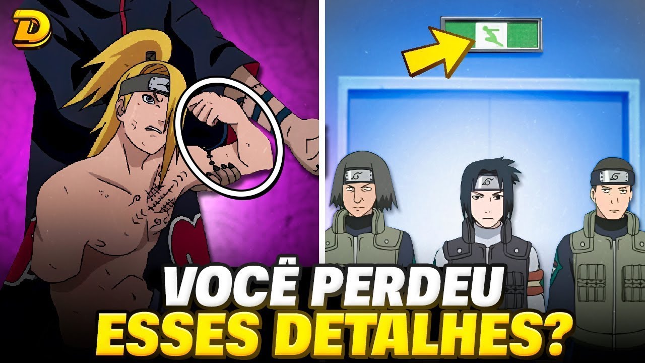10 EASTER EGGS DE NARUTO QUE SÓ OS VERDADEIROS FÃS CONHECEM! - YouTube