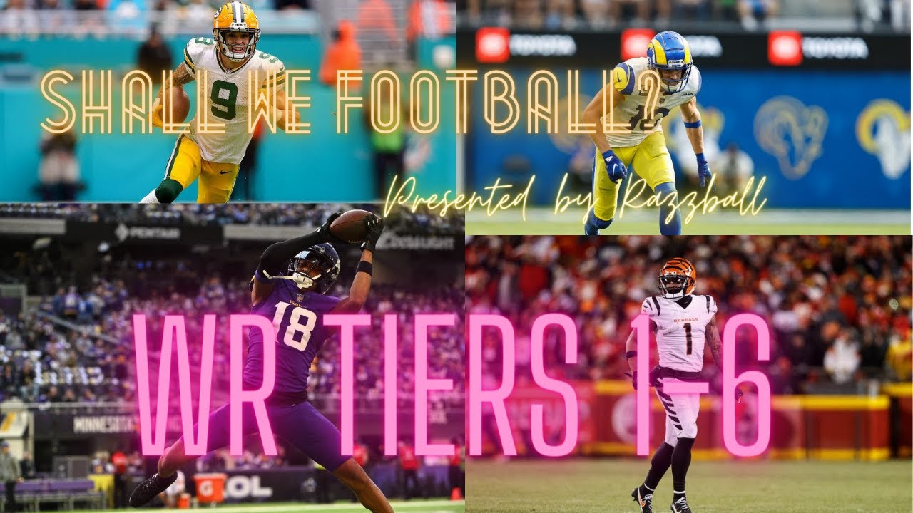 HOW IS HE SO HIGH!?!?!? WR Redraft rankings from the Shall We Football ...