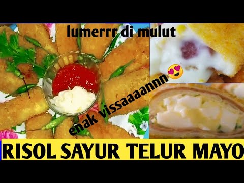 resep risol mayo lumer cocok buat ide jualan - YouTube