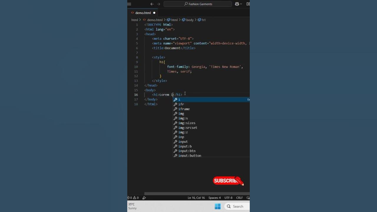 Lorem ipsum dolor sit amet #codexpertclass #bignners - YouTube
