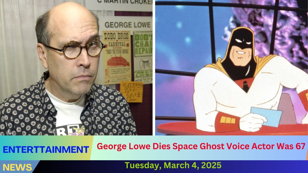 George Lowe Dies Space Ghost Voice Actor Was 67 - YouTube