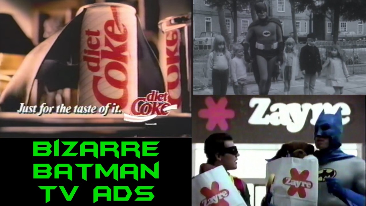 WEIRD Batman TV Ads: The Dark Knight Sells Out! - YouTube