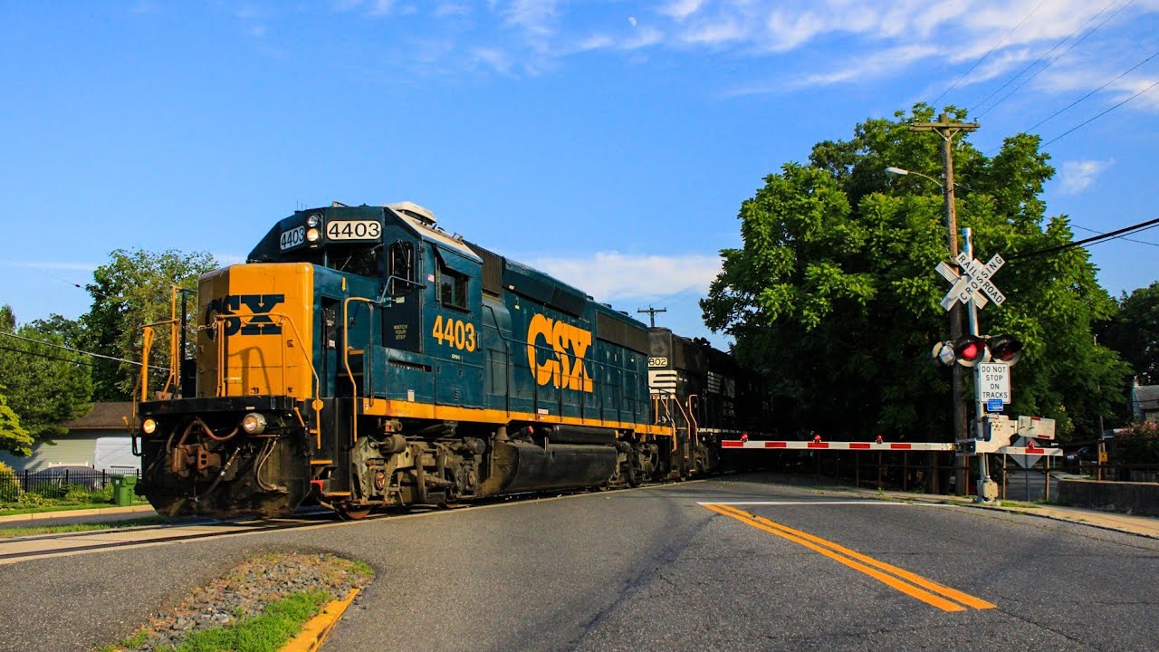 CSX 4403/NS 5802 Lead CSAO WPMI-61 Northbound 7/15/24 - YouTube