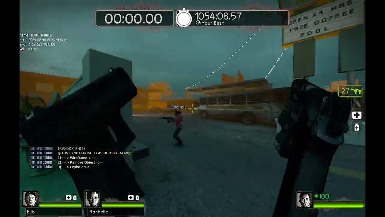 My Text Menu For Left 4 Dead 2 (Not Finished) - YouTube