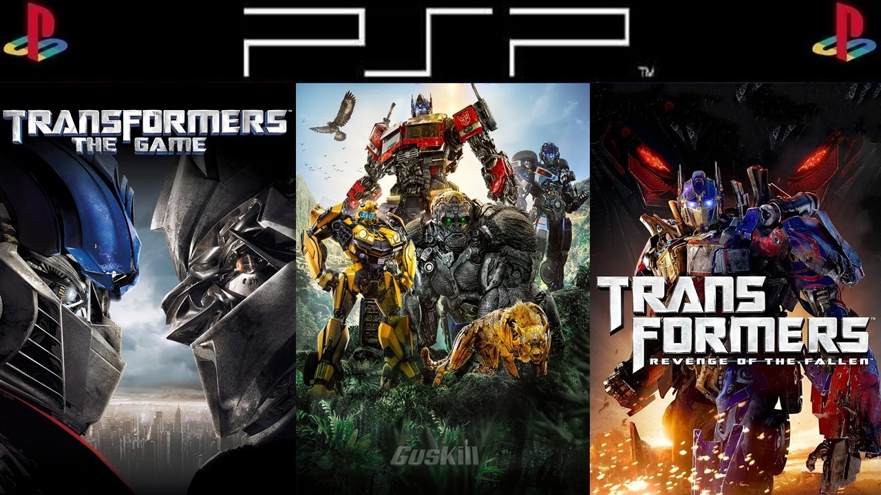 All Transformers Games on PSP - YouTube