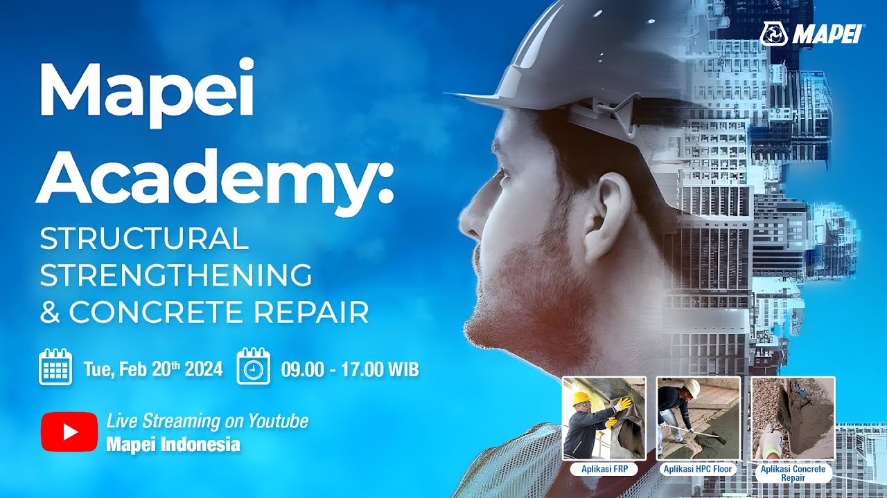 Strengthening and Concrete Repair Mapei Academy 2024 - YouTube